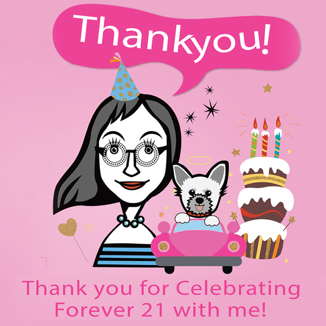 Thank you for Celebrating Forever 21 with me! – Janeiredale Japan